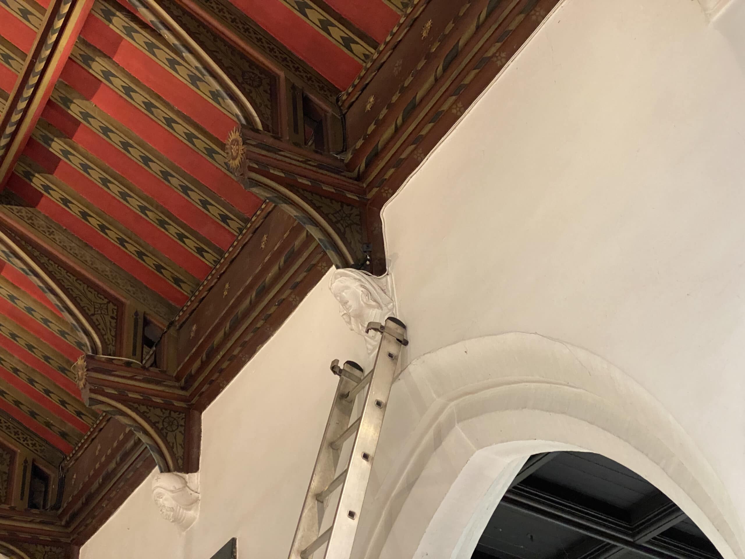 Cables, cables everywhere… – St Mary's Church, Whitkirk